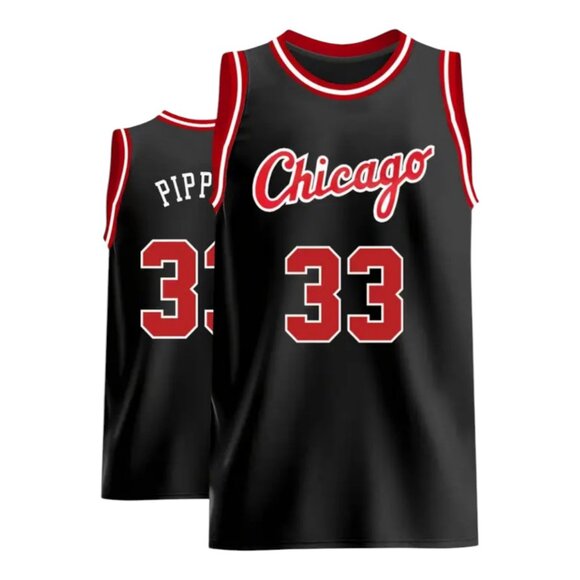 Unbranded | Shirts | New Chicago Bulls Scottie Pippen 33 Basketball ...